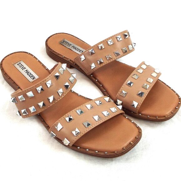 Steve Madden Studded Slides